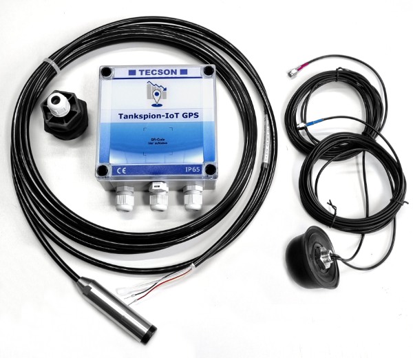 IoT-Gerät zur Fernmessung. Daten u. GPS über NB-IOT an Cloud. - TECSON